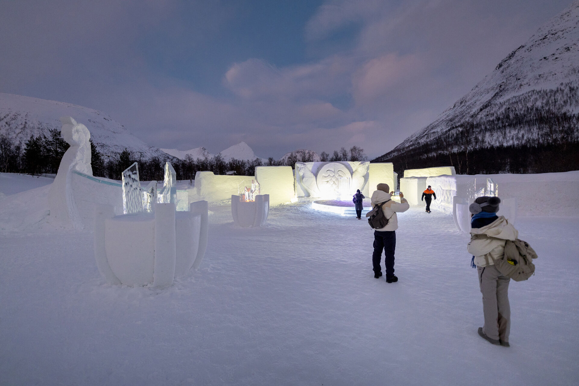 Snowshoeing, Tromsø Ice Domes Snow Park & Reindeer Visit - Incl ...